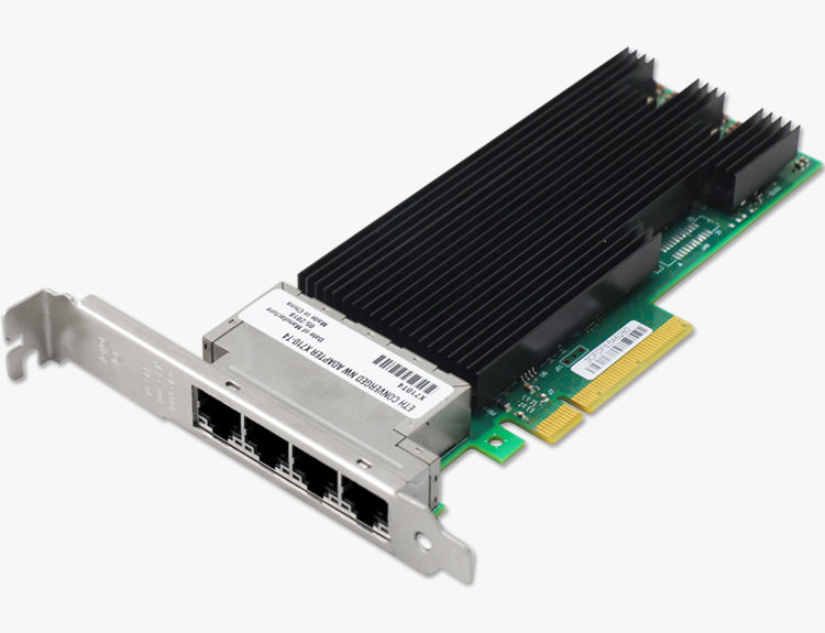 Intel x710-T4 四口万兆网卡